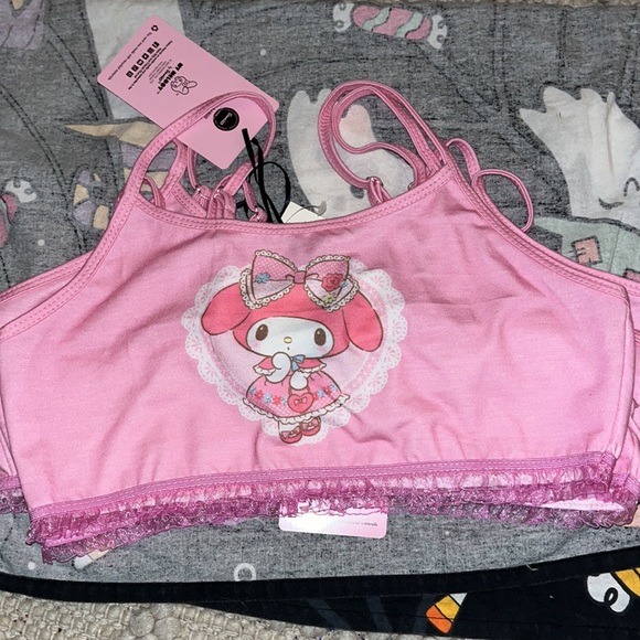 Sanrio | Intimates & Sleepwear | Sanrio My Melody Pink Bow Bralette ...
